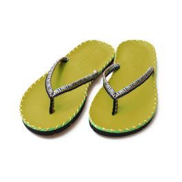 Yoga Slippers - Sandals Green | Yogitri.com