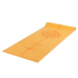 Yoga mat Yantra Leela collection 4 mm yellow